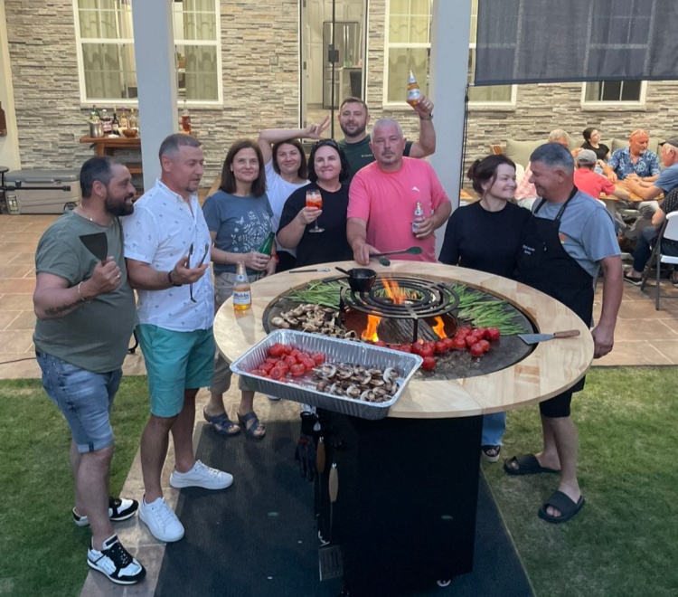 Corten Steel BBQ Grill France